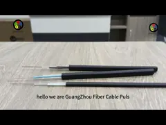 small diameter and light weight gyxtw armored fiber optic cable for aerial installation