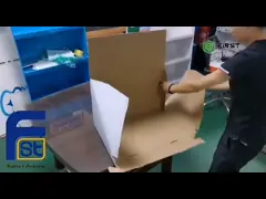 cmyk printing colorful custom bespoke paper retail cardboard counter top display