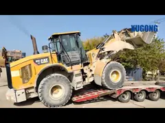 capacity 3.6m3 used wheel loader cat950 high efficiency for movement