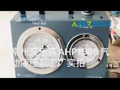 ship repair air pneumatic driven hydraulic pump unit pressure up to 1200bar