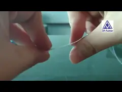 明確で透明なシリコーン シートはゴム シート7.5Mpaの引張強さをリサイクルしました