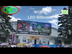 waterproof advertising outdoor full color led display screen fixed installation with ce rohs fcc cb