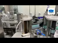 OPP Vertical Hot Melt Glue Labeling Machine 6000bph for Round Water Bottle