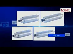 6kw hqd air cooling spindle electric motor gdf60-18z/6.0 er32