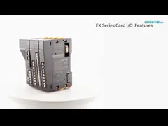 Decowell EX-2118 Módulo de entrada digital multicanal que permite la automatización industrial con soporte para sensores de 3 y 2 cables