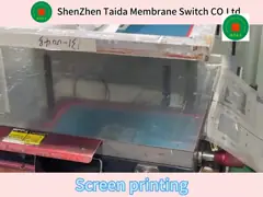 Mudança de membrana padrão PC com painel de botão de membrana