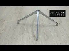 Sedie da ufficio ergonomiche con base in metallo e telaio in alluminio regolabile