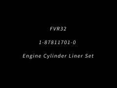 1-87811701-4 1878117014 isuzu fvr32 6he1t engine cylinder liner set