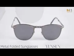 SP9859 Premium Metal Frame folded sunglasses