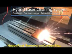 water cooling composite laser cleaning machine for rust removal