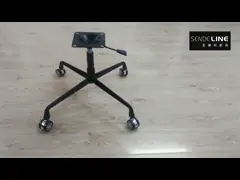 Modern Ergonomic Office Chair Base Replacement Aluminum Alloy Durable With Wheels
