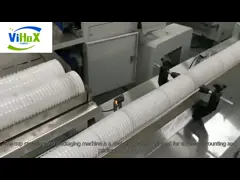 500kg PLC Controlled Disposable Tea Cup Heat Sealer Plastic Cup Paper Cup Packaging Machine
