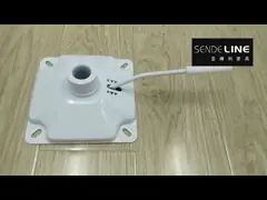 White Rotation Office Chair Mechanism Swivel Gas Lift Chair Mechanism