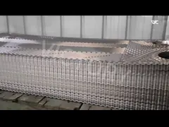 M3  Heat Exchanger Plate Components With NBR HNBR EPDM Gasket