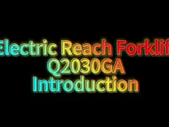 electric high reach forklift reach truck 2000kg  lifting height 3000mm