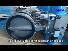clamp pneumatic butterfly valve carbon steel body soft seal butterfly valve
