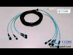 Το πολλαπλού τρόπου simplex 8,12,24 αφαιρεί τον πυρήνα MPO στο καλώδιο συνελεύσεων οπτικών ινών καλωδίων αλτών LC ή Sc