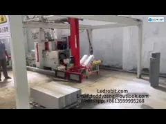 Προσαρμόσιμη κατεύθυνση Ηλεκτρική μηχανή φόρτωσης και εκφόρτωσης καμπύλης με οθόνη LCD σερβοκινητήρα