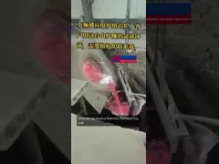 thyristor induction aluminum melting furnace system high efficiency