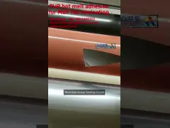 flat lamination sandwich polyurethane hot melt adhesives for woodworking