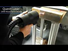 piggy bag laser rust removal machine for cleaning wood door