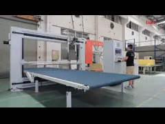 good quality dual blade oscillating contour cutting machine pu foam sponge dtc-sd2012