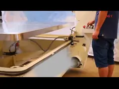 Αυτόματο κλείσιμο στρώμα ταινία Machine Edge υψηλή ταχύτητα 7m / min