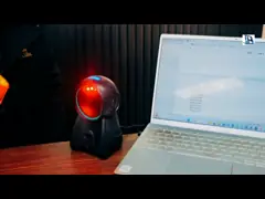 Bookstore Use Pda Barcode Scanner 1d 2d  Desktop Long Distance Read Usb Connection