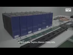 seplos mason 280 diy kit unit for lifepo4 cells 48v 280ah 302ah 304ah