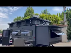 hardtop camper trailer mounted rv large space aluminum