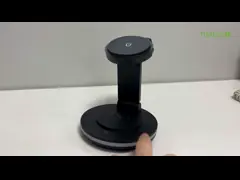 4 In 1 Magnetic Wireless Charging Support Qi cell phones with colorful light design ABS and PC