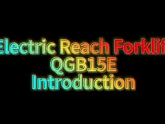 walkie electric reach truck 1500kg lifting height 3000mm reach forklift 3kw