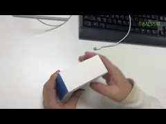 Silver 10w Fast Car Phone Charger Phone Holder With Light Low Temperature Flash