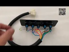 zoomlion concrete pump truck spare parts, driving the pto conversion panel switch 1029905539