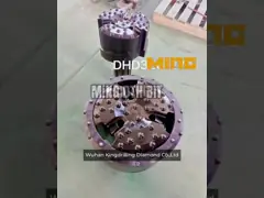 waterwell overburden drilling system rock core drill bits 2 inch