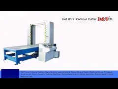 1.5m/min eps hot wire cutting machine ce certificate for 2d or 3d shape