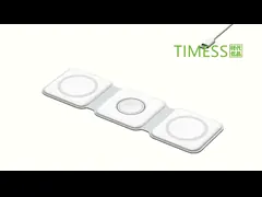 15w portable wireless charging pad charge for qi enabled devices lightweight at 180g
