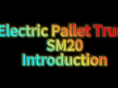 semi electric pedestrian pallet truck 2000kg 2 tonne 2.5 tonne