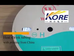 2:1 shrink ratio flexible epdm heat shrink tubing resists to acids and alkalis