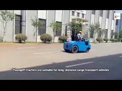 electric truck-tractor hydraulic steering hydraulic braking 15000 kg load capacity