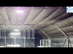 Serra controllata resistente UV della luce della pellicola di polietilene con controllo della temperatura