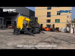 2wd/4wd drive mode 4x4 telehandler telescopic forklift for material handling