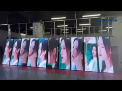 adjustable illuminated poster frames indoor led poster panel display p2 2mm