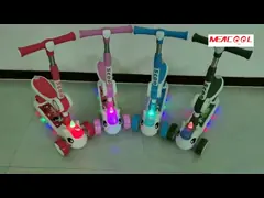 3 Wheel Scooters For Kids Kick Scooter For Toddlers 3-6 Years Old Boys And Girls Scooter With Light