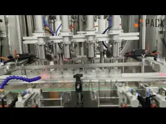 automatic piston pump hot sauce paste jars viscous food filling machine
