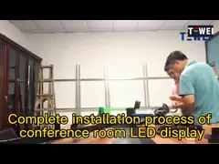 Anzeige LED flexibel personalizé en couleur curbe complet