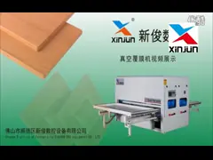 wood furniture membrane vacuum press machine pvc film pasting machine 30kw