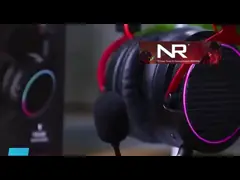 Xbox Gaming cablato su auricolare con auricolari cancellanti rumore con microfono e luce a LED