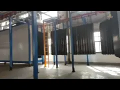 Linea di spruzzatura automatica per il livello dell‘acqua in blu gigante