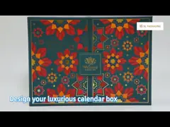 24 drawer advent calendar packaging box tea hot coffee chocolate bag advent calendar
